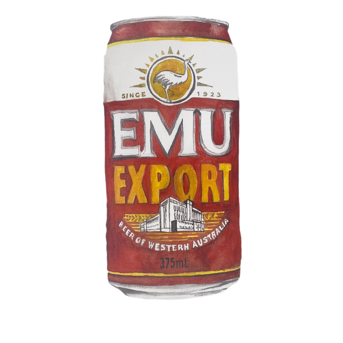 Emu Export (Onya Sport) - Art Print – Big Bite Studios