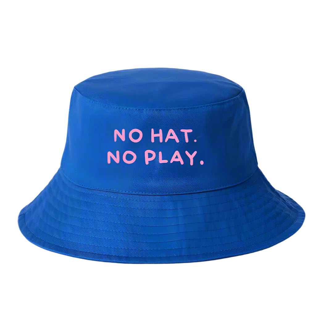 NO HAT, NO PLAY BUCKET HAT – Big Bite Studios