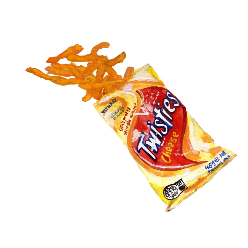 Twisties (time to get twisted)- Art Print – Big Bite Studios