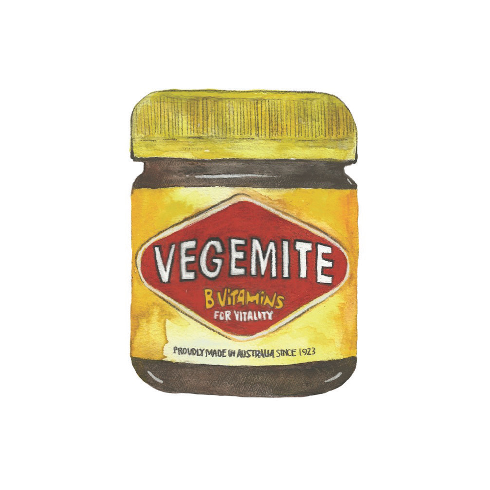 Vegemite (Mite be time to Start Spreading the News) - Art Print – Big ...