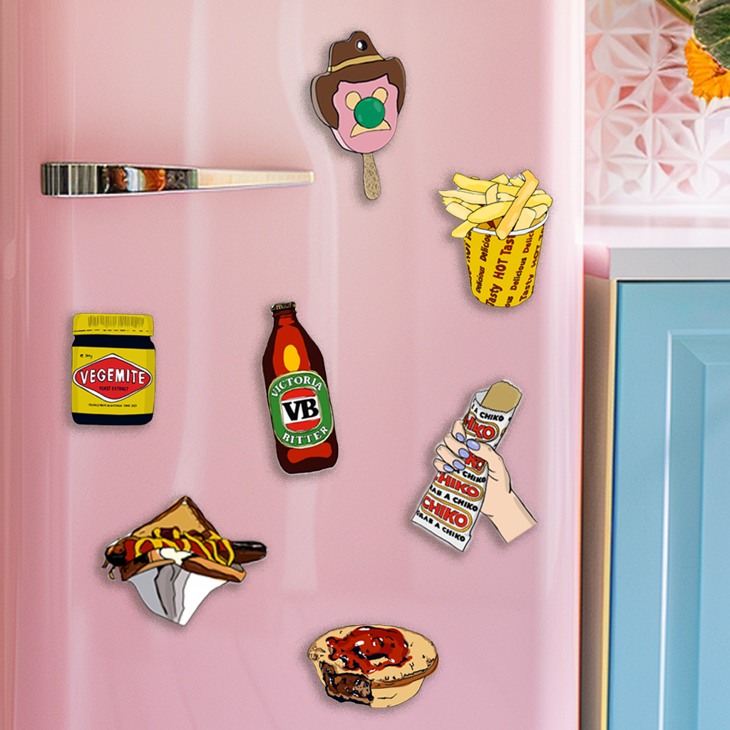 Fun Foodie magnets – Big Bite Studios