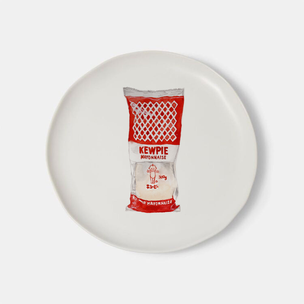 GIRL DINNER SNACK PLATES – Mixed Set of 4 – by Big Bite Studios